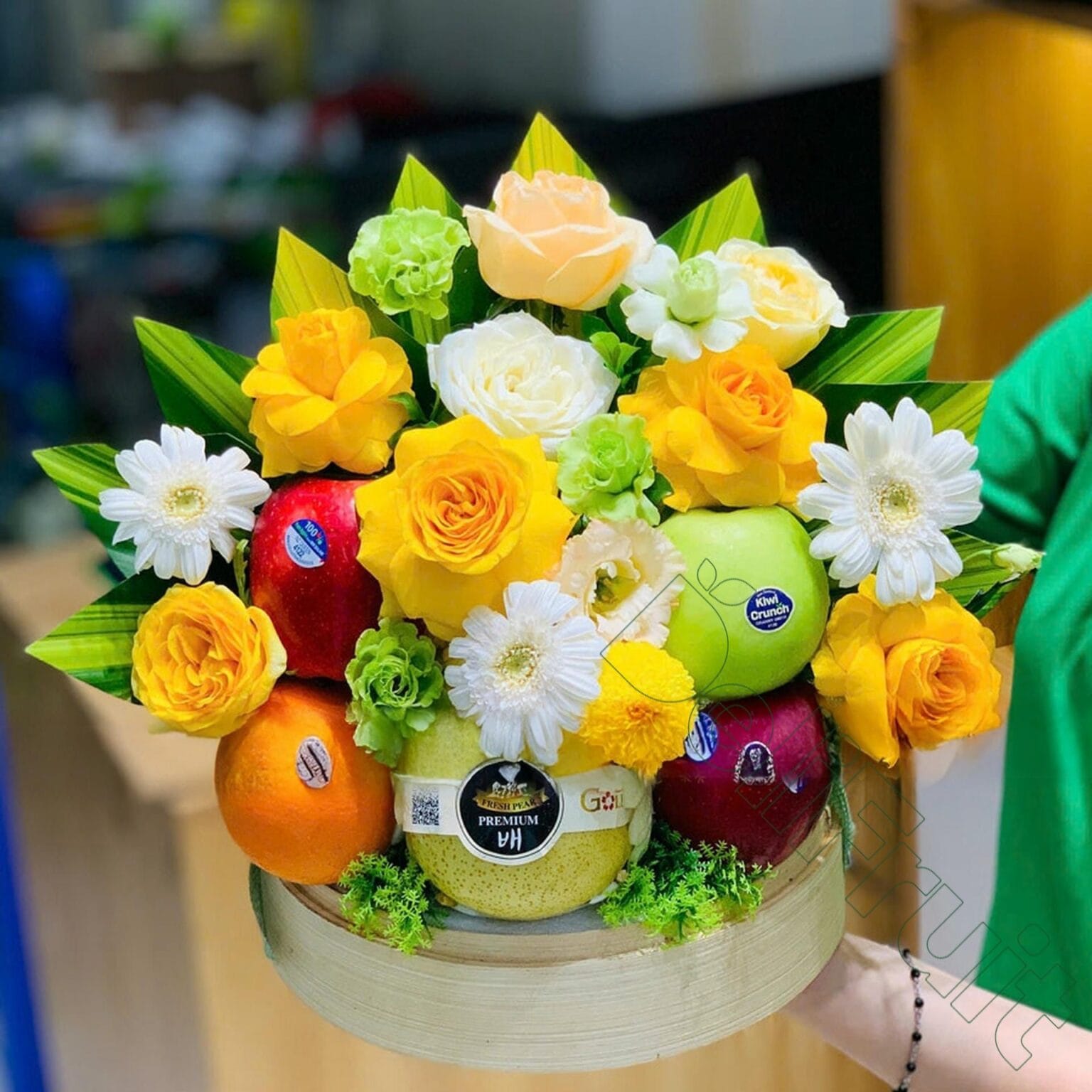 Mâm Trái Cây MT5 - DeliFruit - Hoa Qua Nhập Khẩu, Giỏ Trái Cây